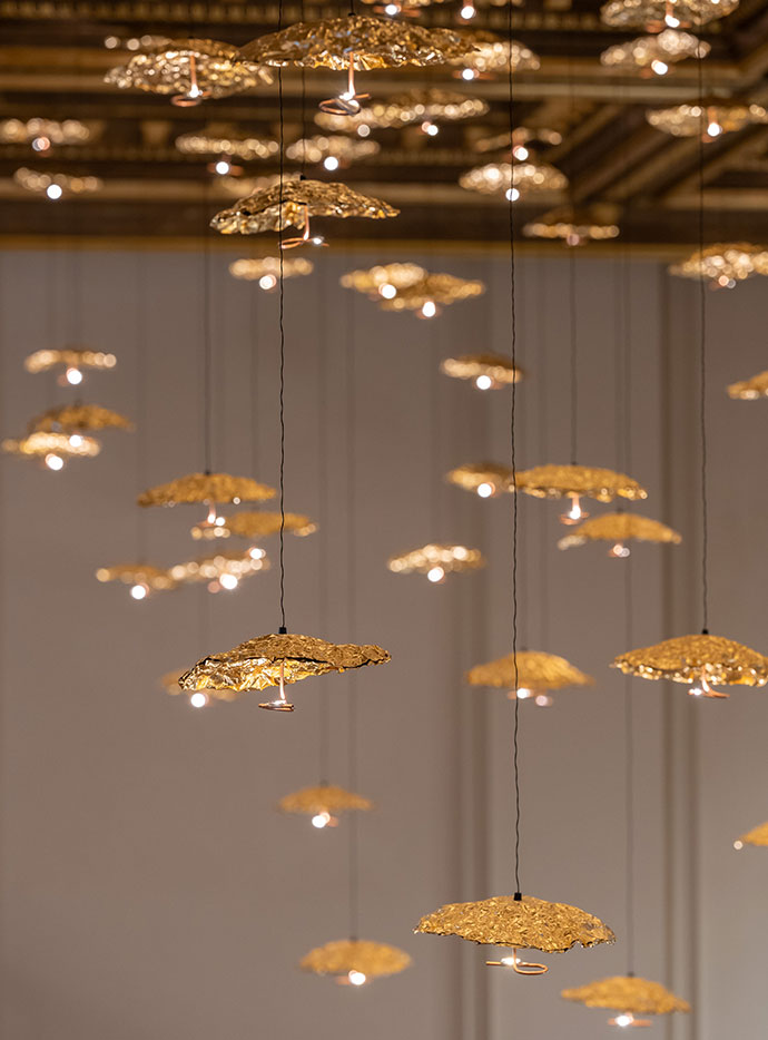 Lamp Gold Moon - Catellani & Smith