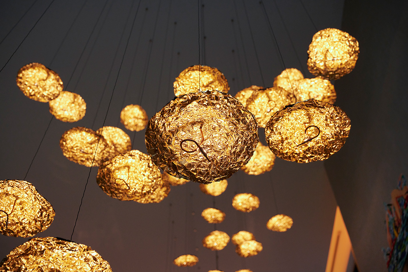 Gold Moon lamp - Catellani&Smith