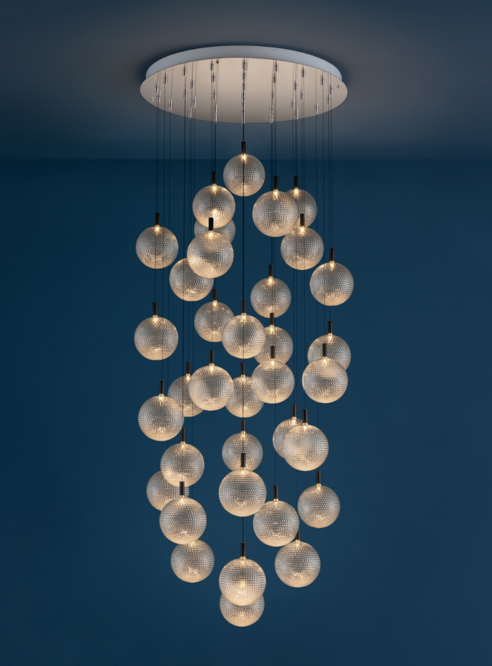 Lamp Par 18 Chandelier Handmade - Catellani & Smith